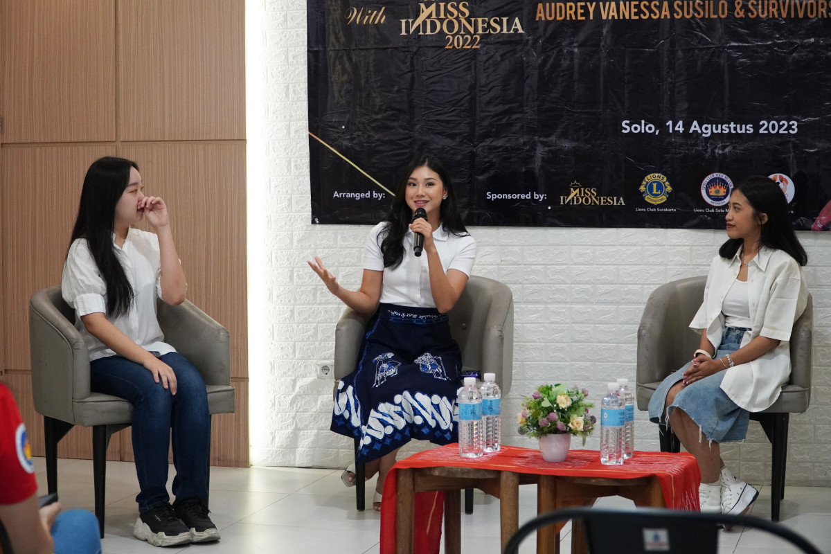 Break The Silence goes to Solo - Audrey Susilo - Miss World 2023 Indonesia
