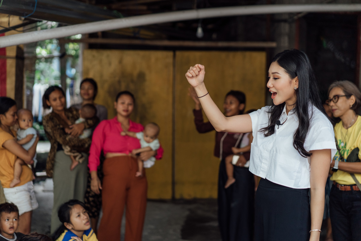 Break The Silence Continues in Bali - Audrey Susilo - Miss World 2023 ...
