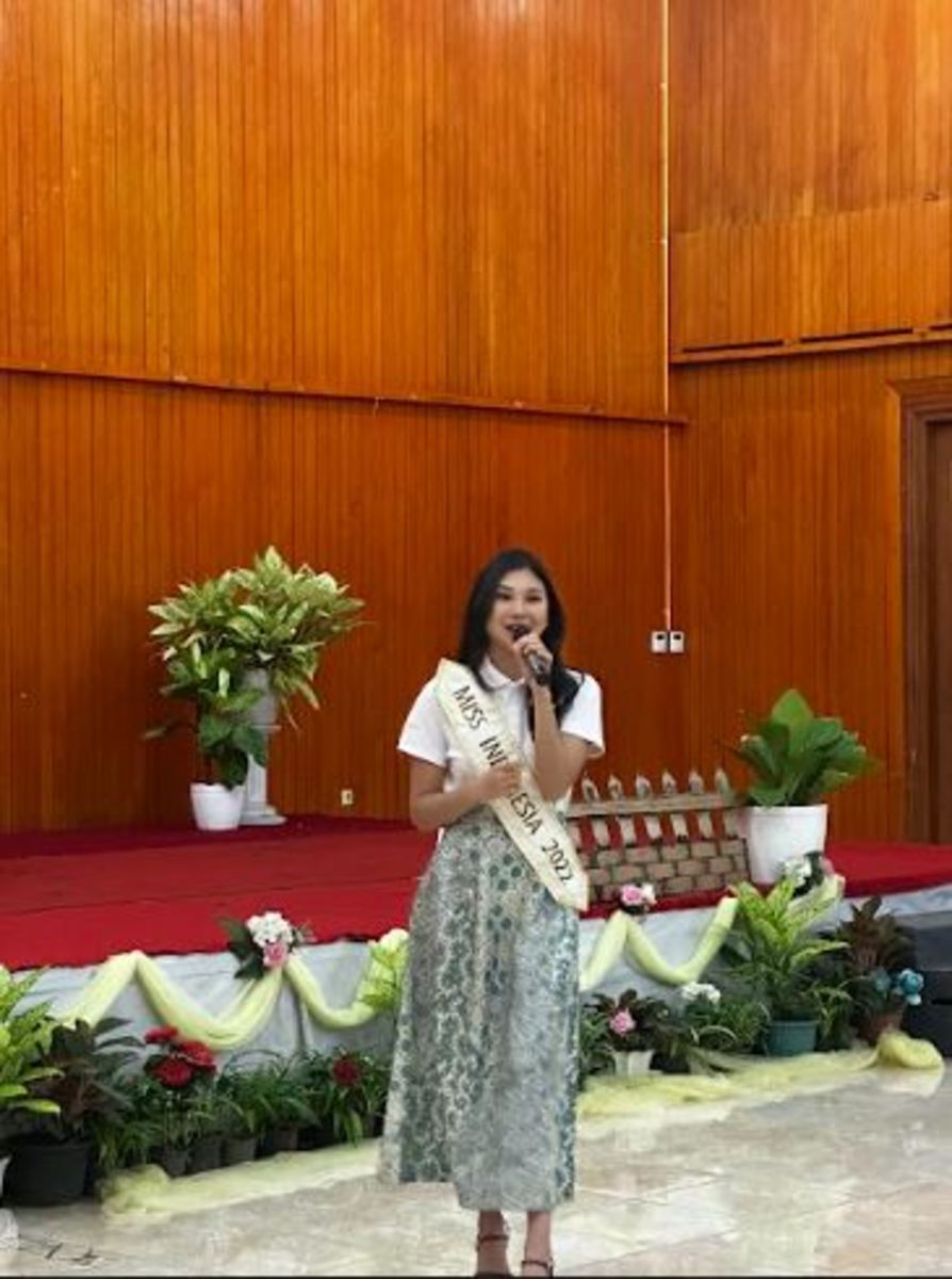 Break The Silence in Purwokerto - Audrey Susilo - Miss World 2023 Indonesia