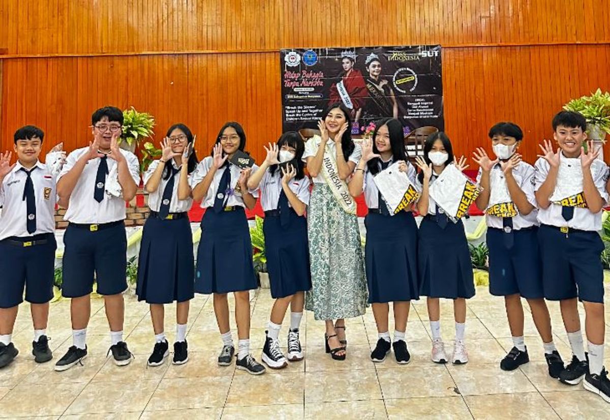 Break The Silence in Purwokerto - Audrey Susilo - Miss World 2023 Indonesia
