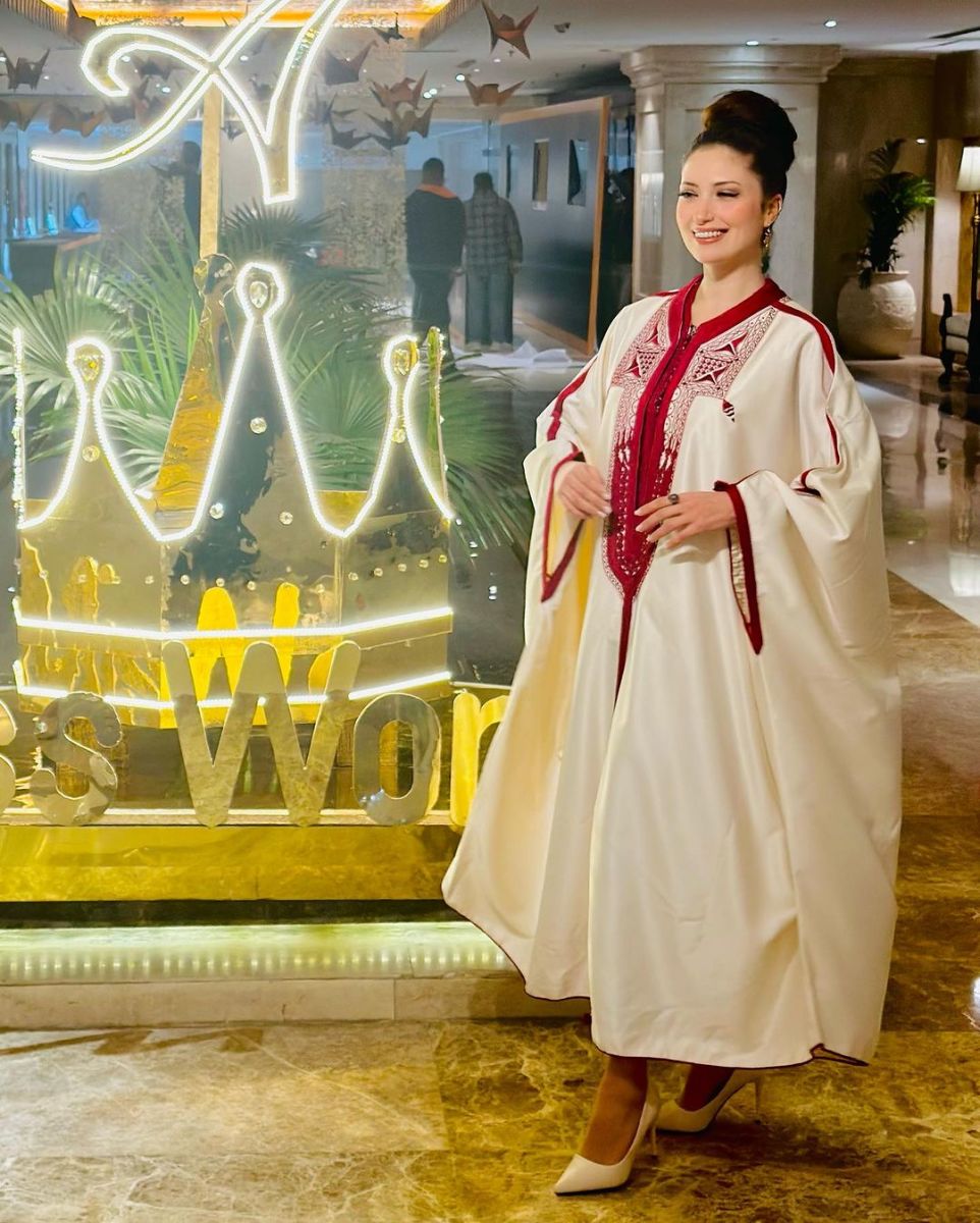 Celebrating Heritage: Miss World Tunisia Shines in Djebba Traditional ...