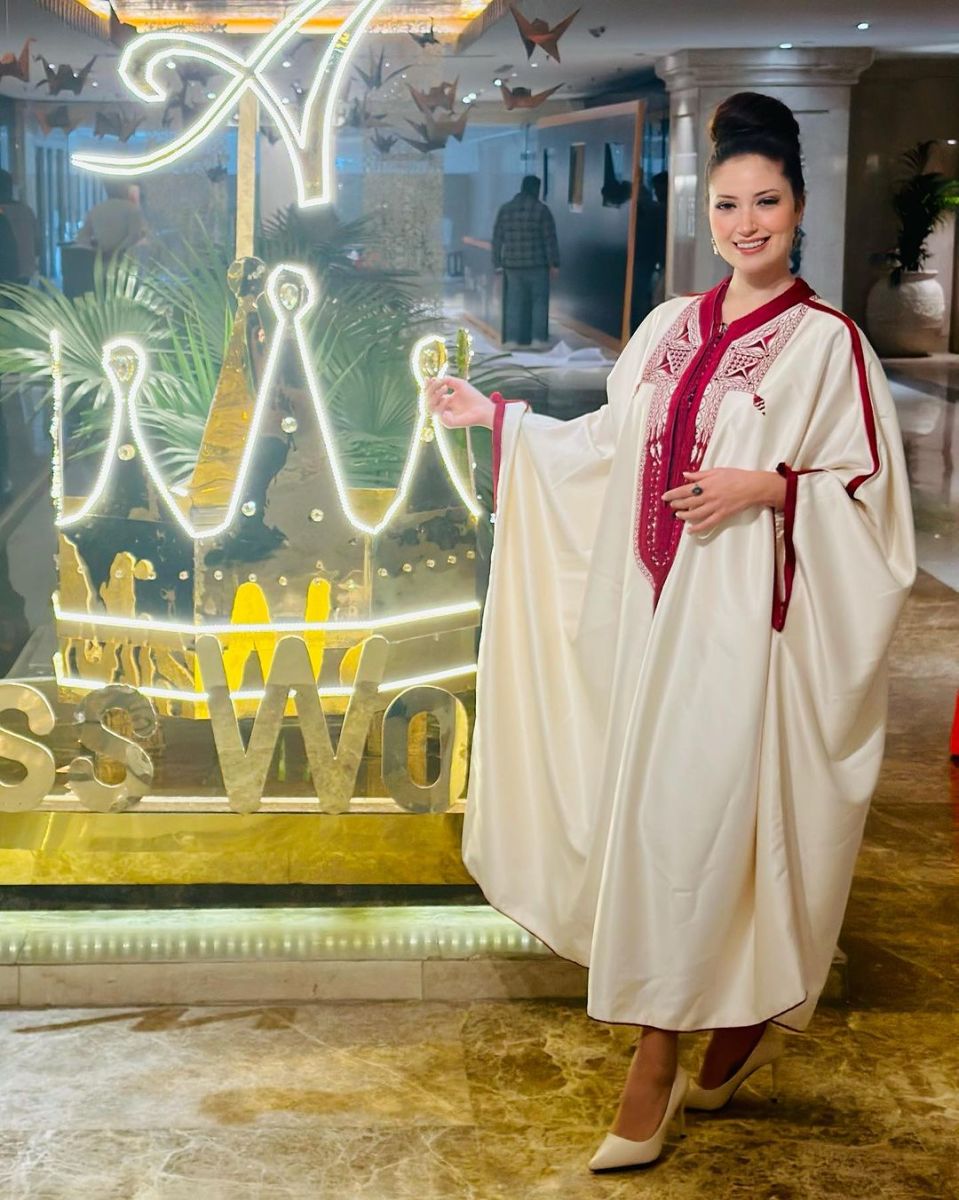 Celebrating Heritage: Miss World Tunisia Shines in Djebba Traditional ...
