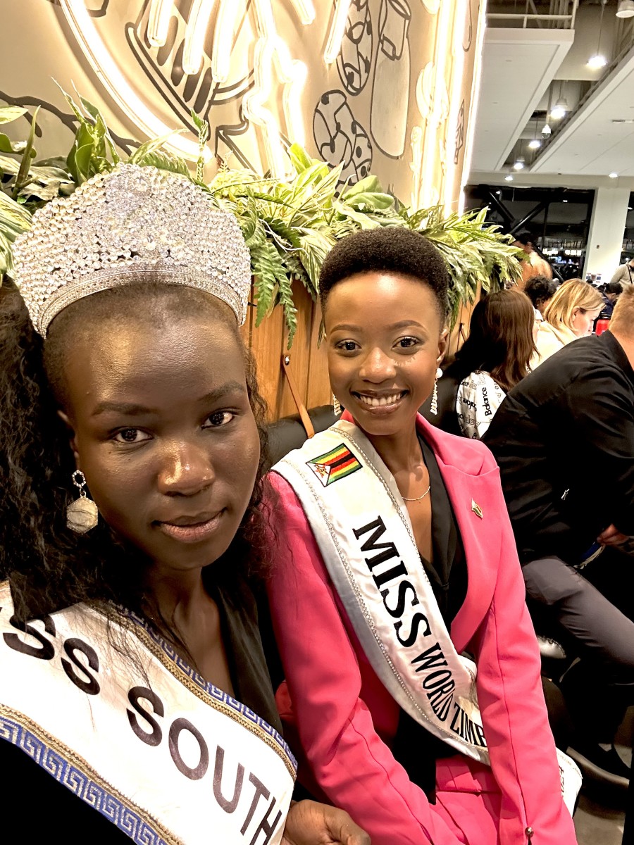 Met a Miss South Sudan along the way - Nokutenda Marumbwa - Miss World ...