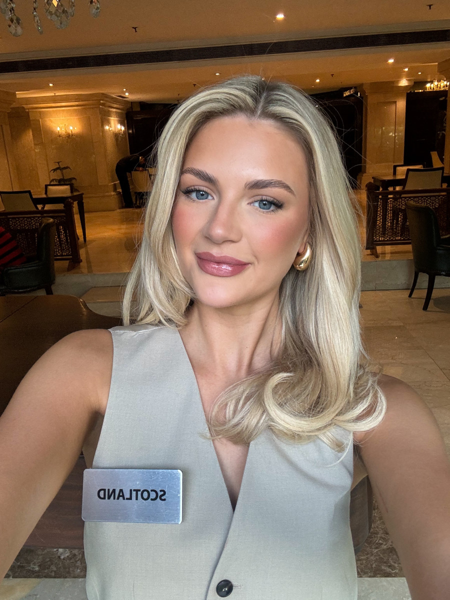 Scotland - Six Nations Rugby - Chelsie Allison - Miss World 2023 Scotland