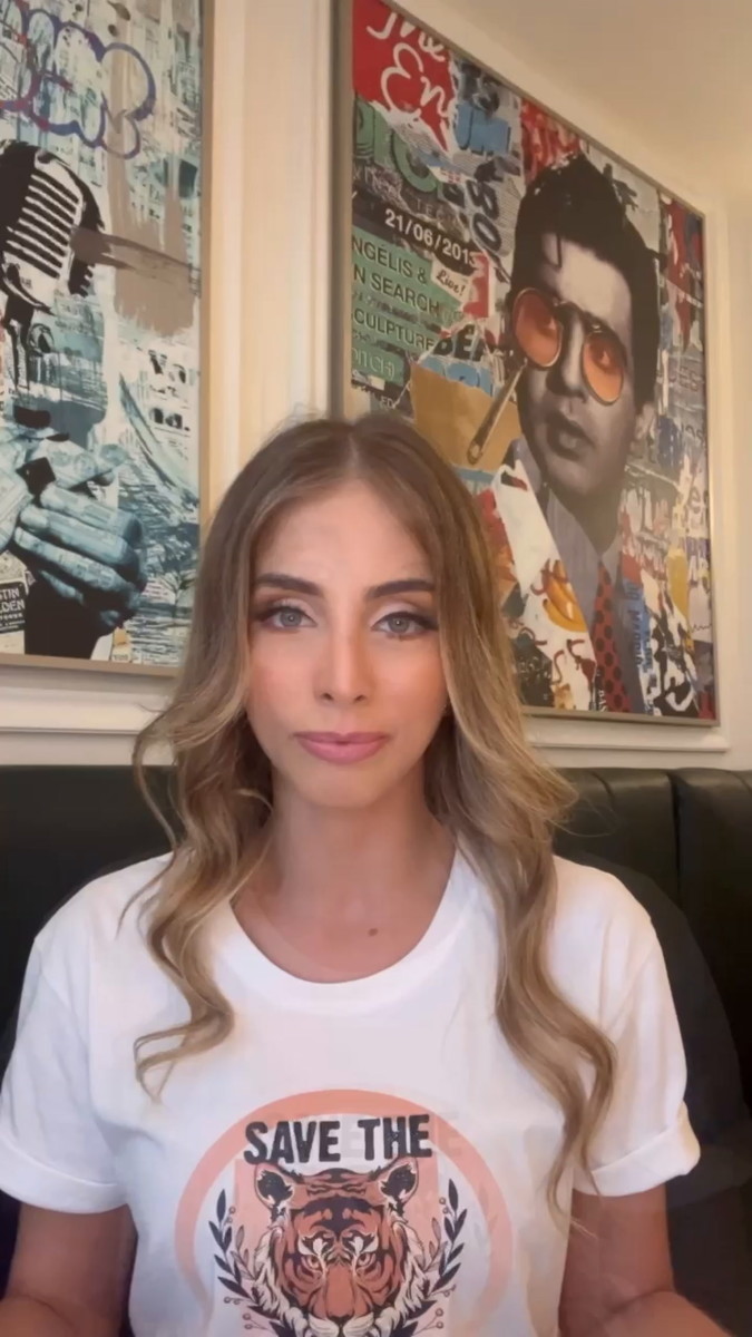 Saved the Tiger - Fernanda Rivero - Miss World 2023 Bolivia