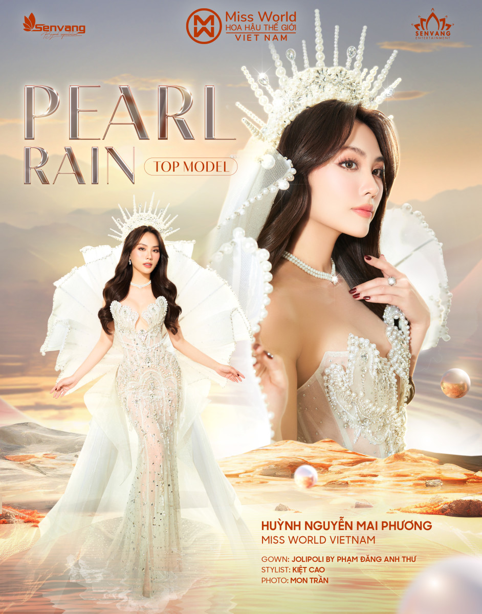 Pearl Rain - Top Model Round - Huynh Phuong - Miss World 2023 Vietnam