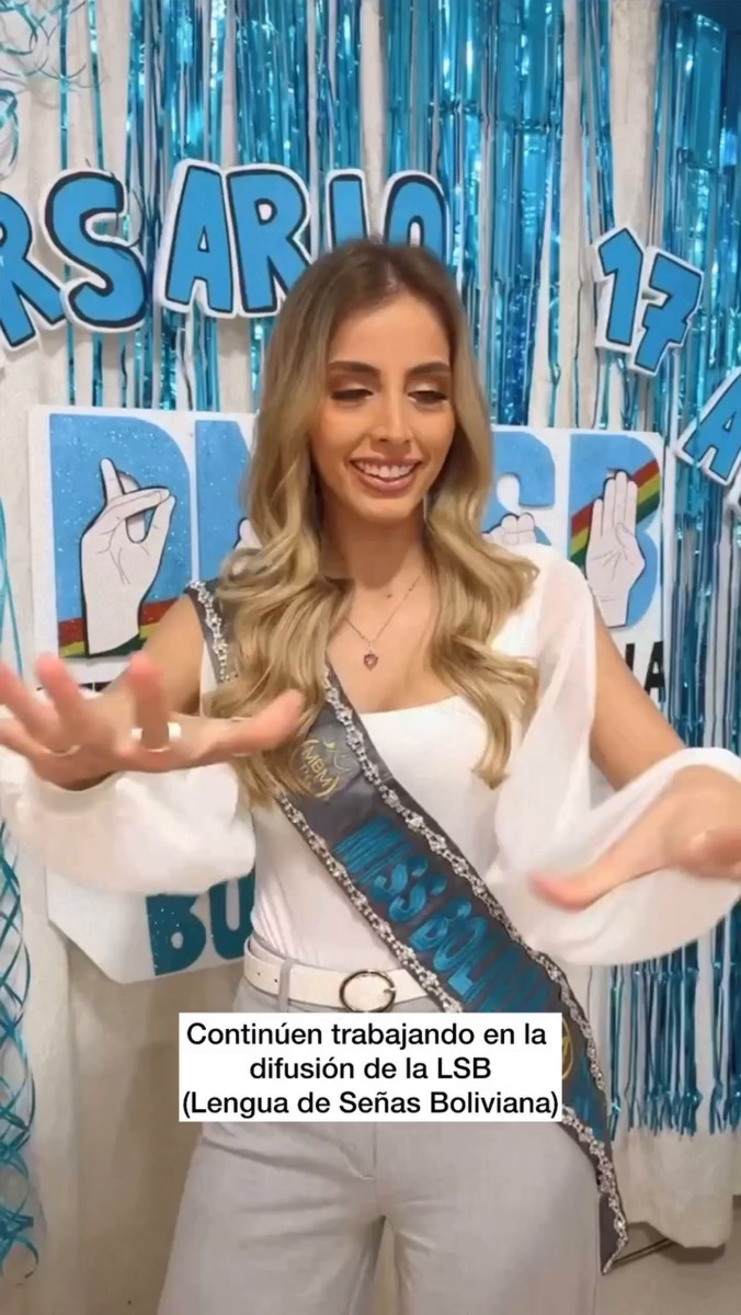 LSB 17 años - Fernanda Rivero - Miss World 2023 Bolivia