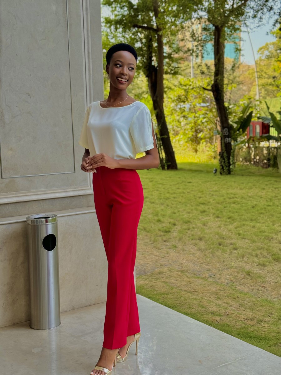 Miss World Closed door interview Outfit - Nokutenda Marumbwa - Miss ...