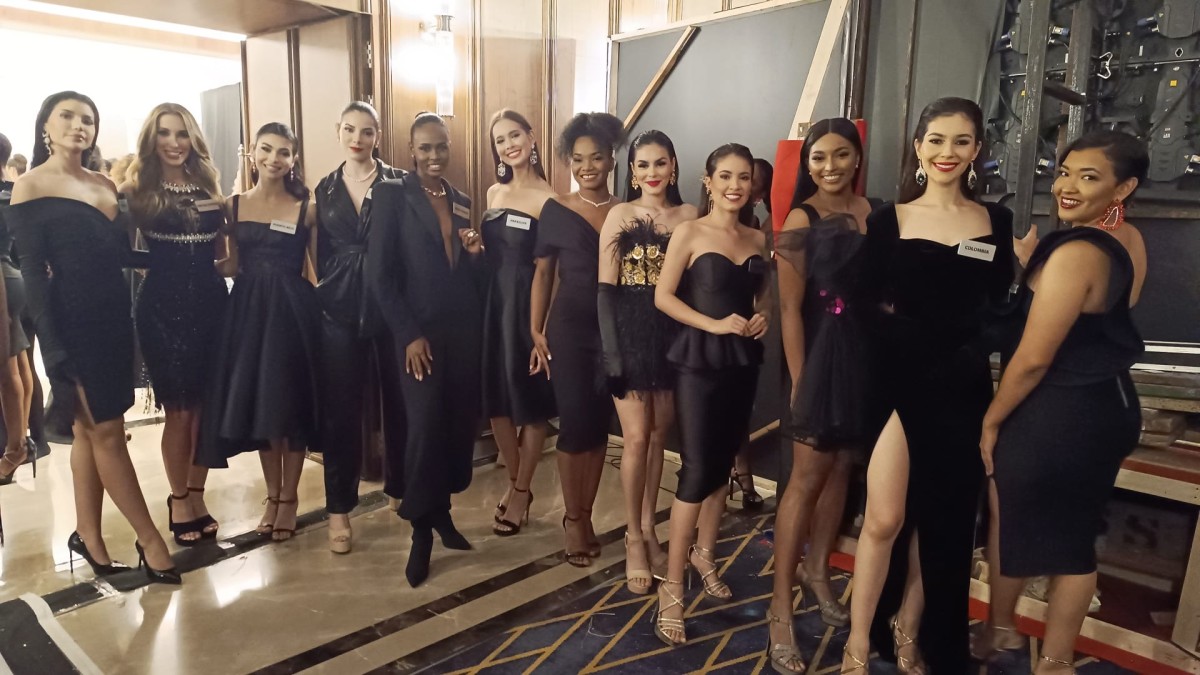 Top Model Competition at the 71st Miss World - Nashaira Balentien ...