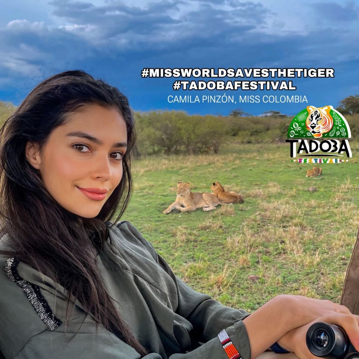The Tadoba Tiger Reserve - Camila Pinzón - Miss World 2023 Colombia