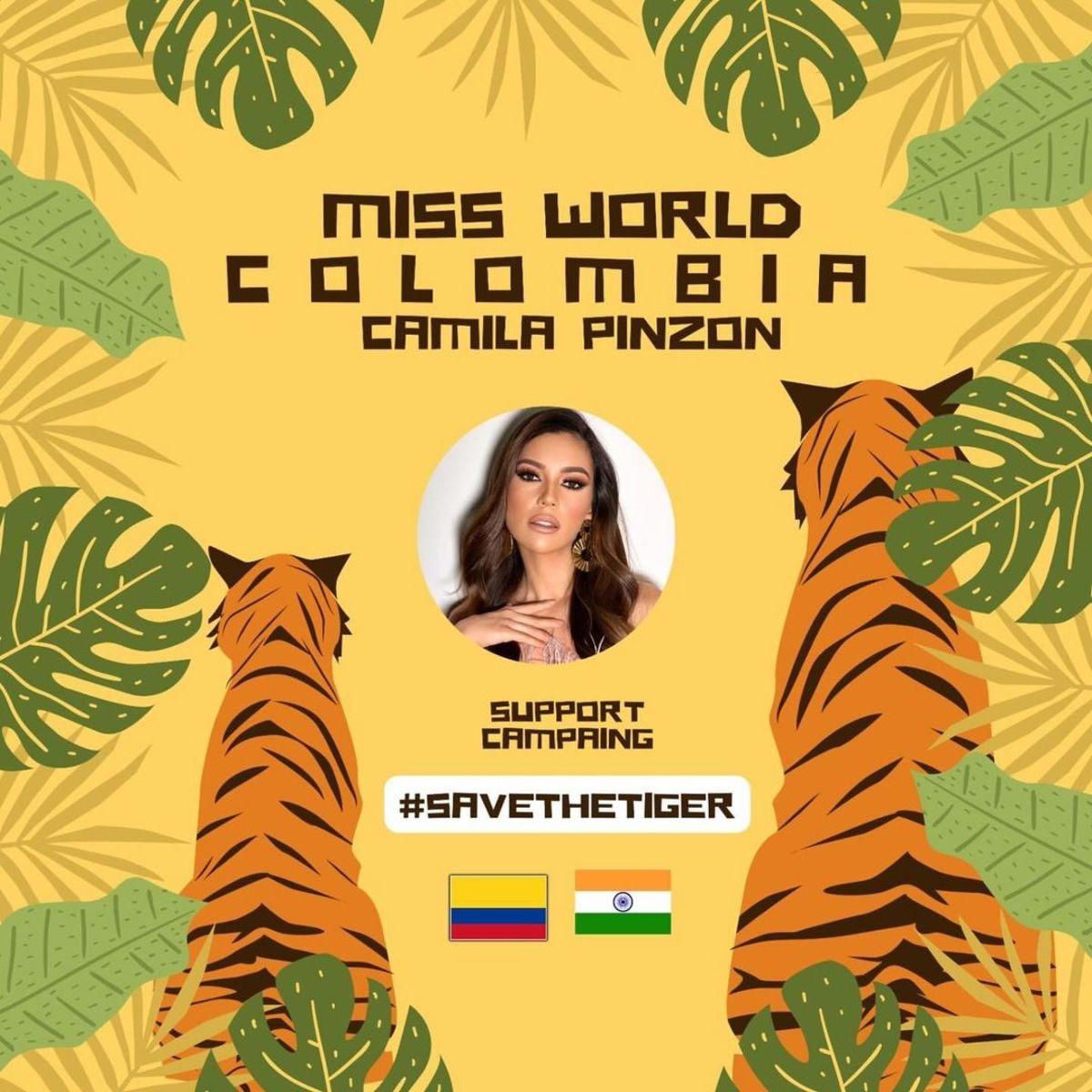 Colombia in Support of the Save the Tiger Campaign - Camila Pinzón ...