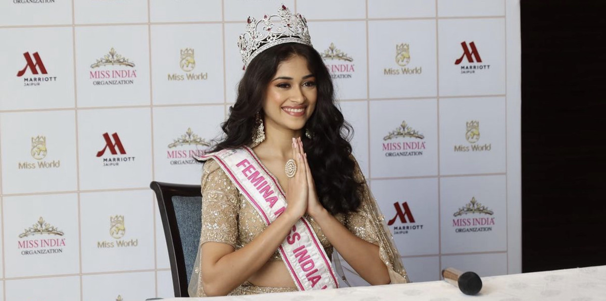 With an impressive final answer, Nandini Gupta became Miss World India - Miss World