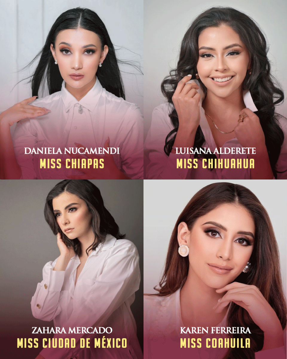Miss Mexico 2024 will be crowned tonight. Meet the candidates - Miss World