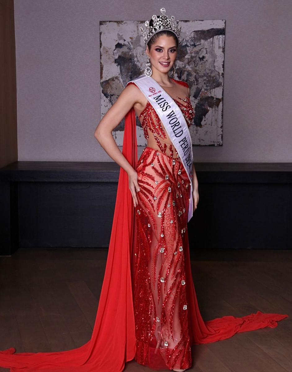 Miss World Peru 2024 is Staisy Huamansisa - Miss World