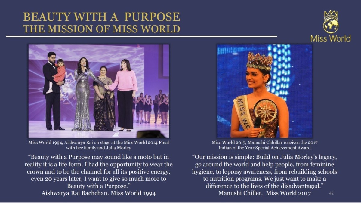 The History of Beauty with A Purpose (Part 2) - Miss World