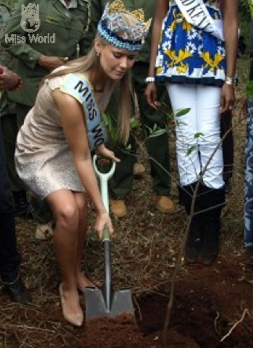 Miss World Visit to Kenya - Miss World