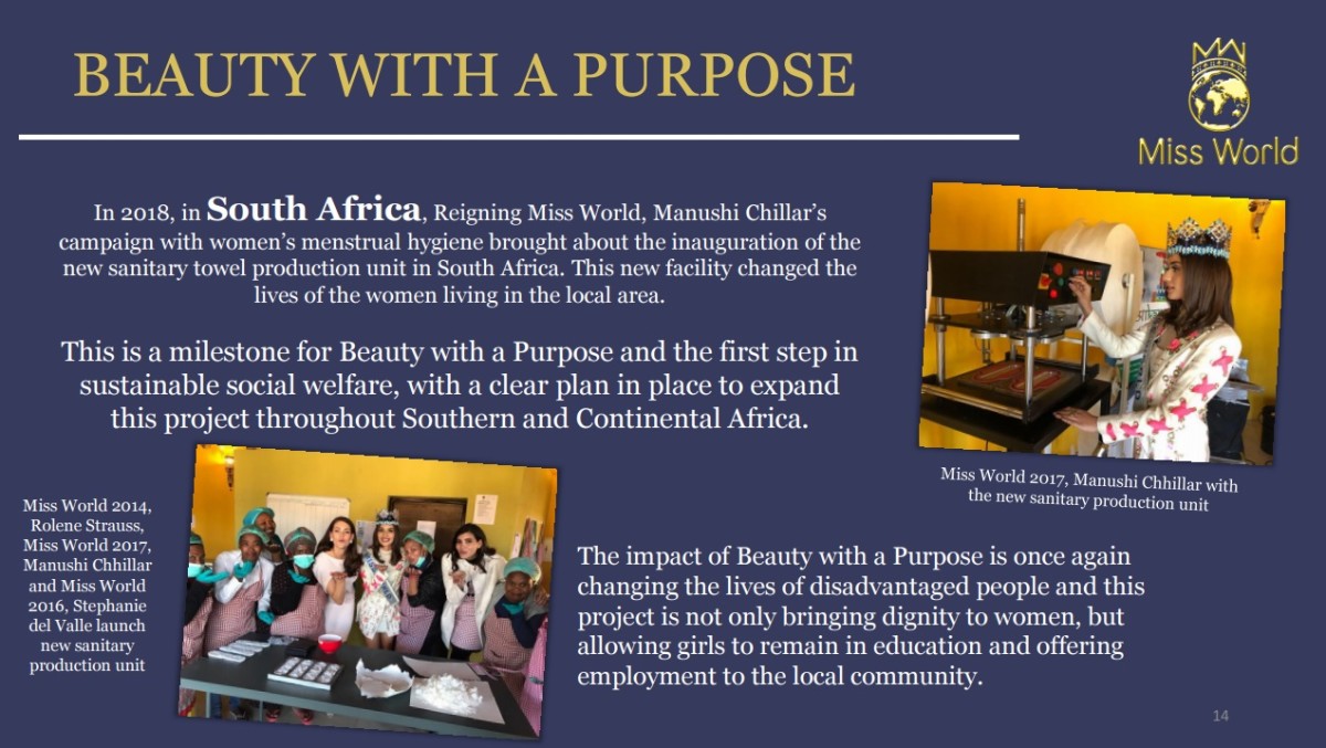 The History of Beauty with A Purpose (Part 1) - Miss World