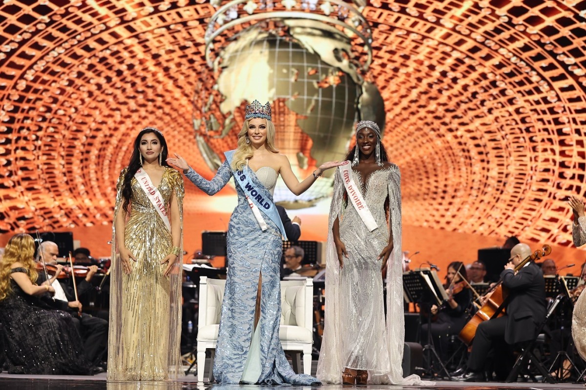 Karolina Bielawska from Poland crowned the 70th Miss World - Miss World