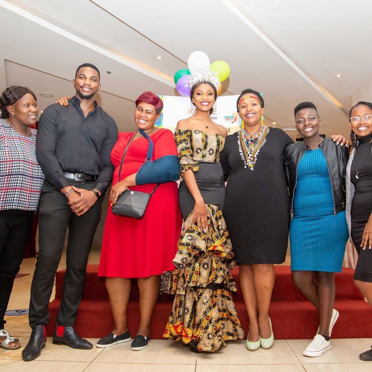 Miss and Mr World Kenya attend cancer awareness event - Miss World