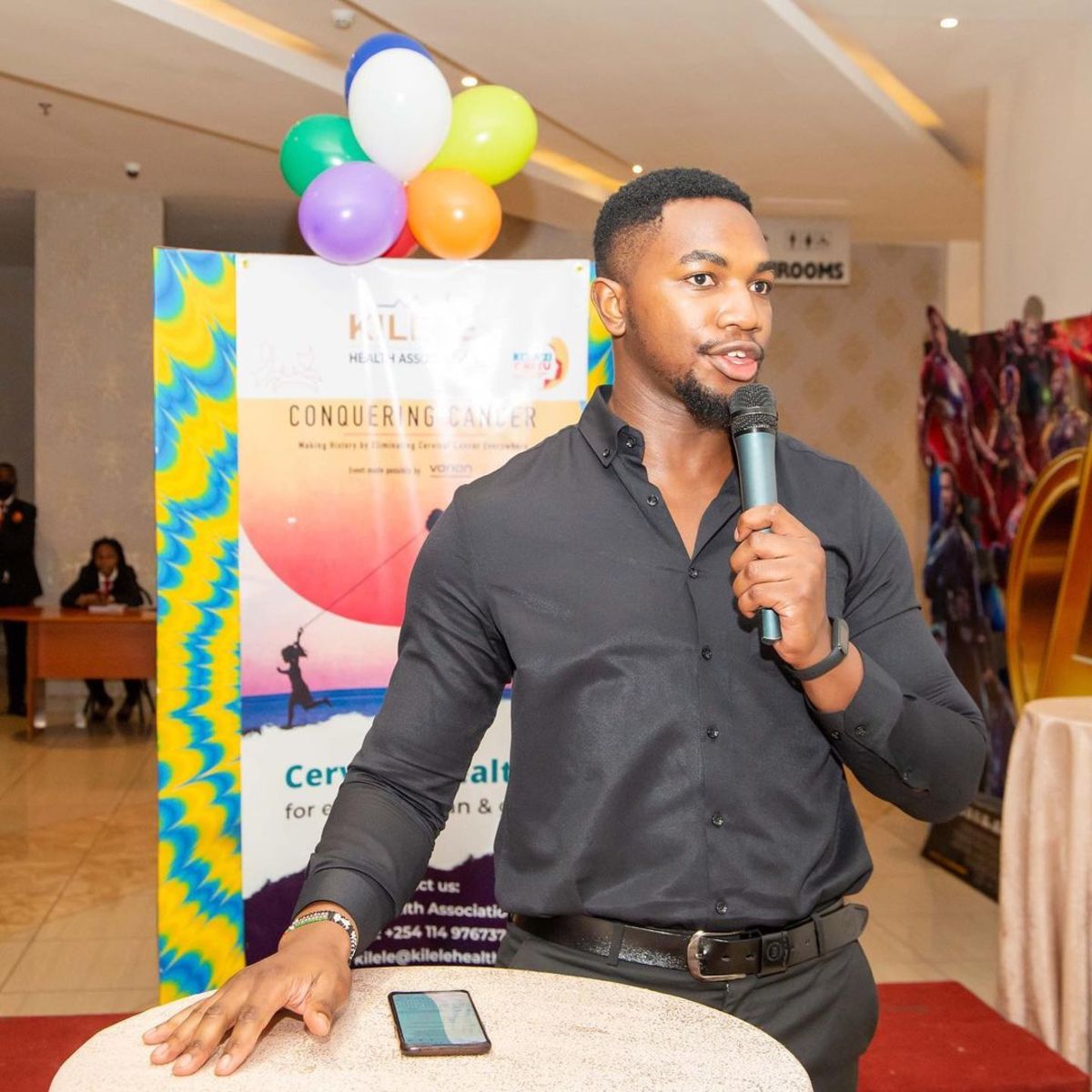 Miss and Mr World Kenya attend cancer awareness event - Miss World