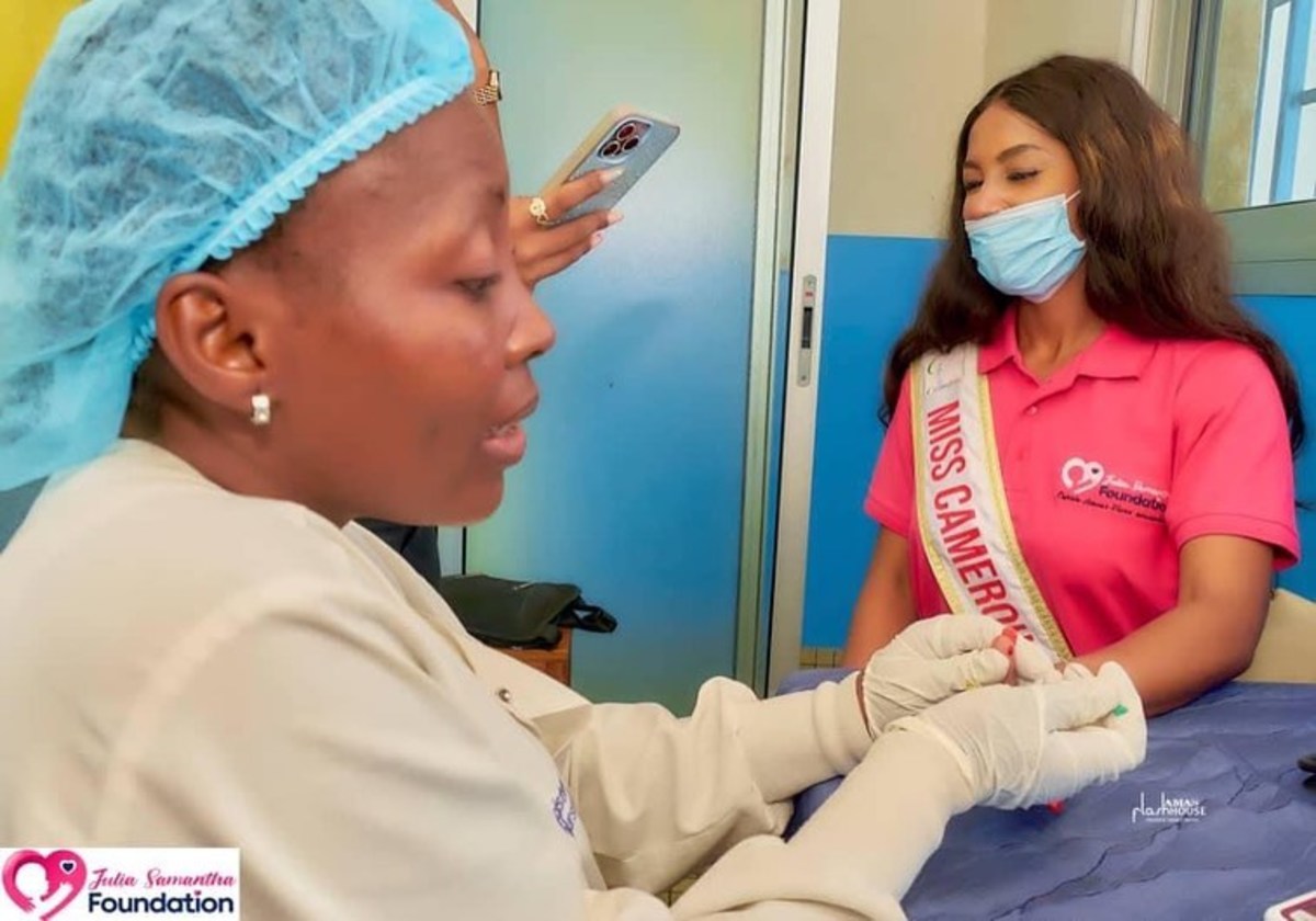 Miss World Cameroon 2022 launches her Beauty with a Purpose project ...