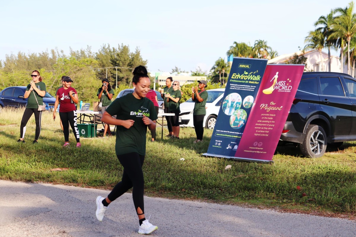 Miss World Cayman Islands annual EnviroWalk - Miss World