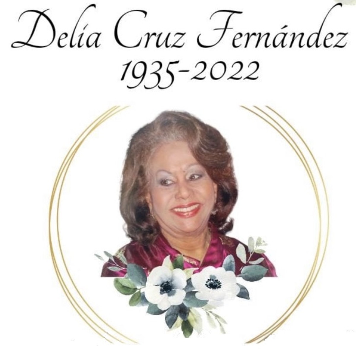 Today we remember the life of Delia Cruz - Miss World