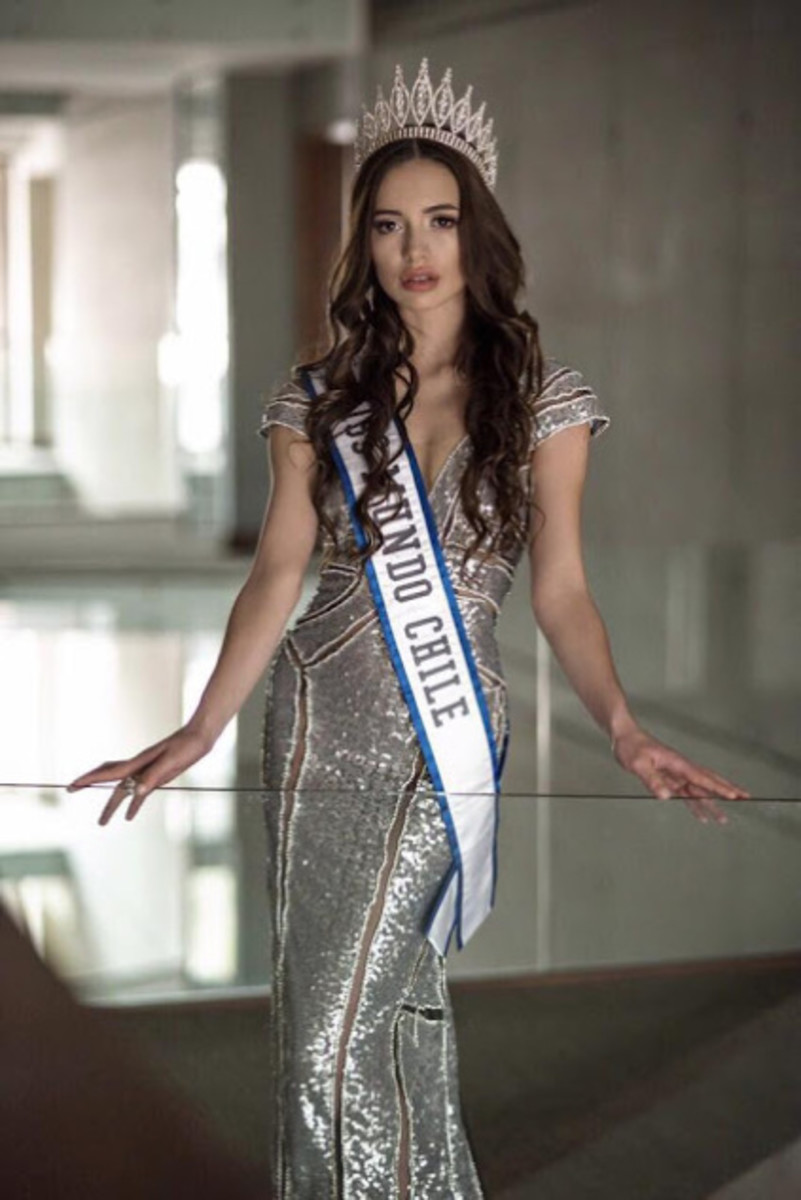 Victoria Stein Represents Chile - Miss World