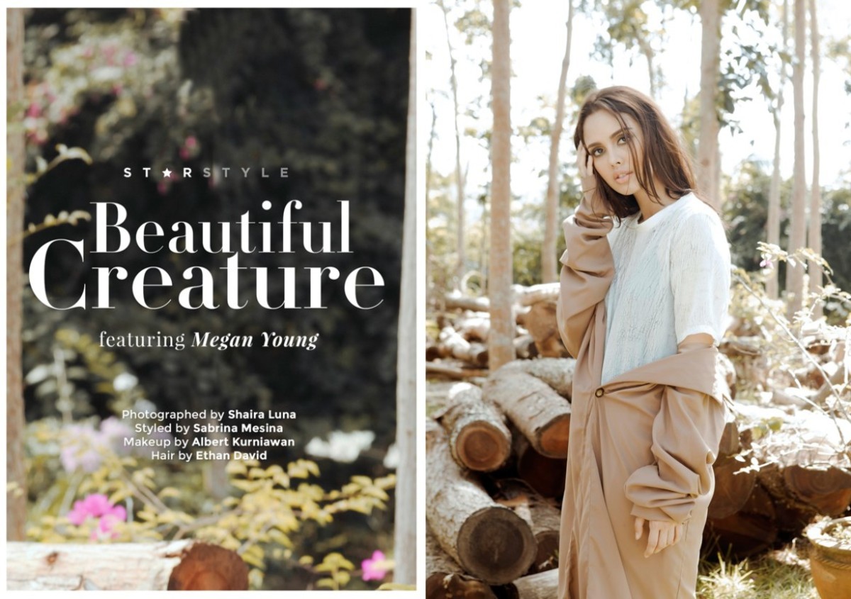 Megan Talks Fashion in StarStyle Magazine - Miss World