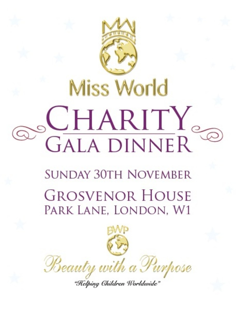 The Miss World Charity Gala! - Miss World