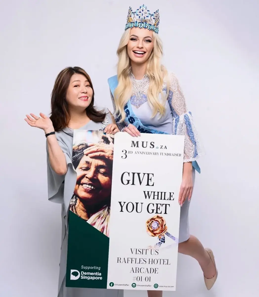 Miss World supports Dementia care in Singapore - Miss World Poland