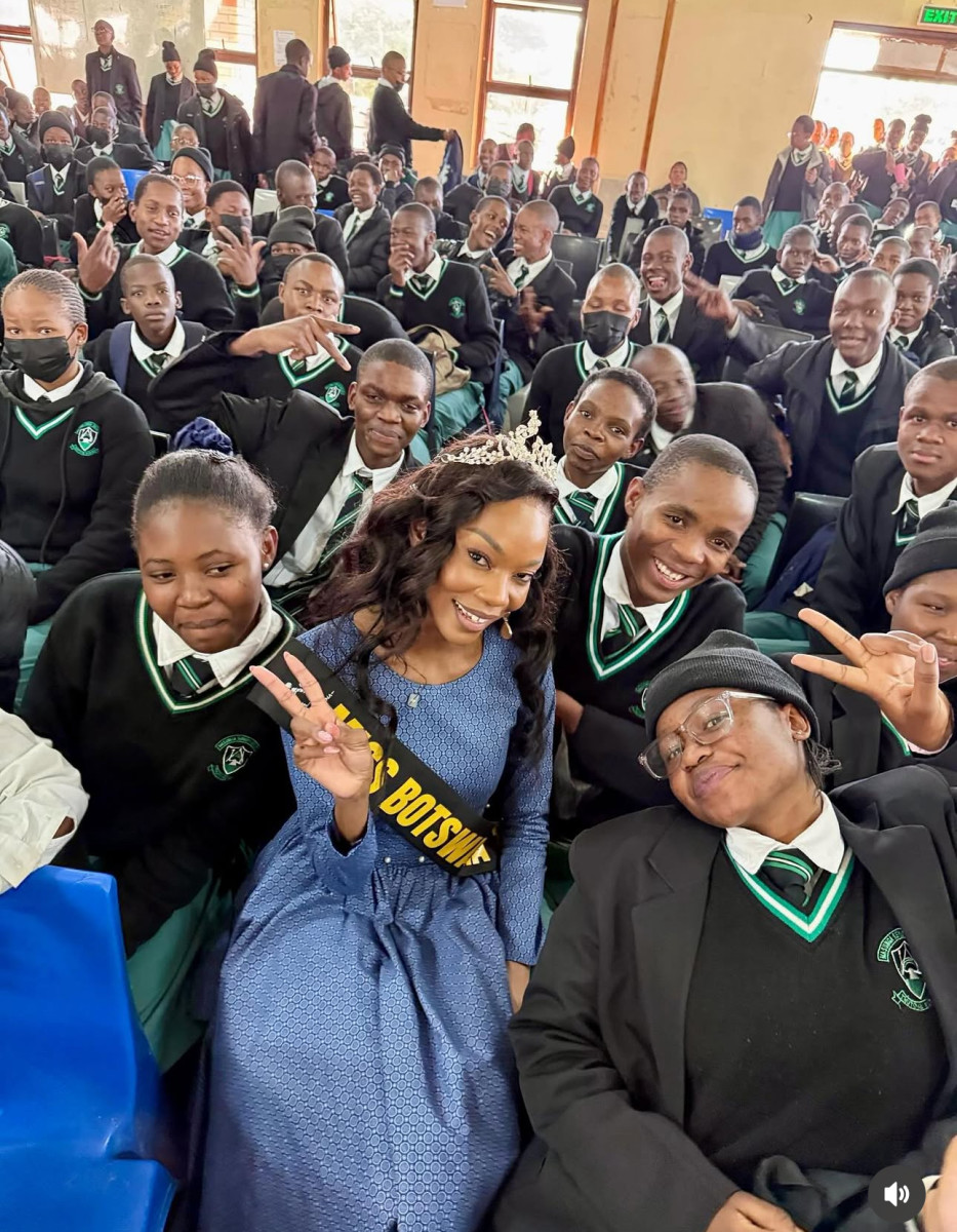 A Royal Welcome: Miss Botswana Welcomed With Enthusiasm and Much Love ...