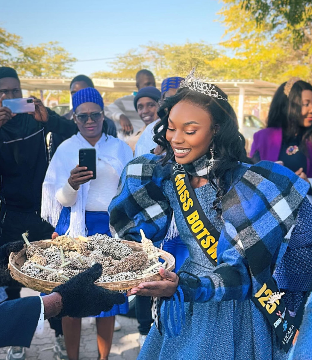 A Royal Welcome: Miss Botswana Welcomed With Enthusiasm and Much Love ...