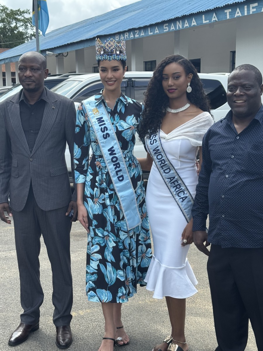 Miss World and Miss World Africa visit Tanzania’s National Arts Council ...