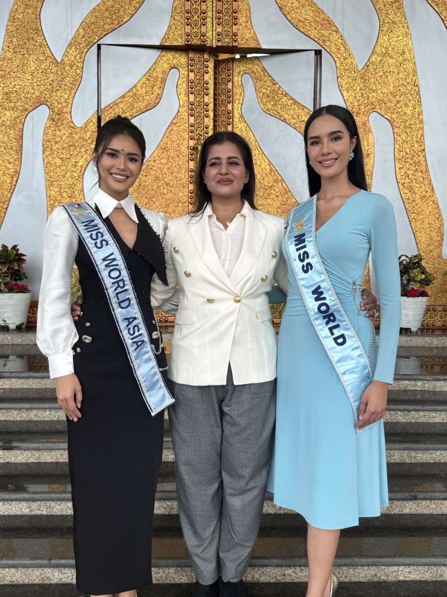 Miss World and Miss World Asia Welcomed in high style in Telangana ...