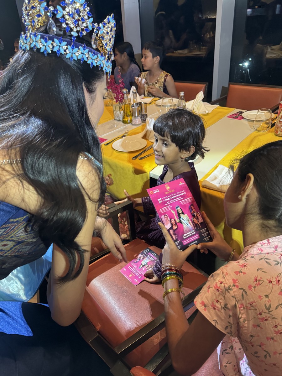 Hope in Action: Miss World Team Brings Smiles to Hyderabad’s Children ...