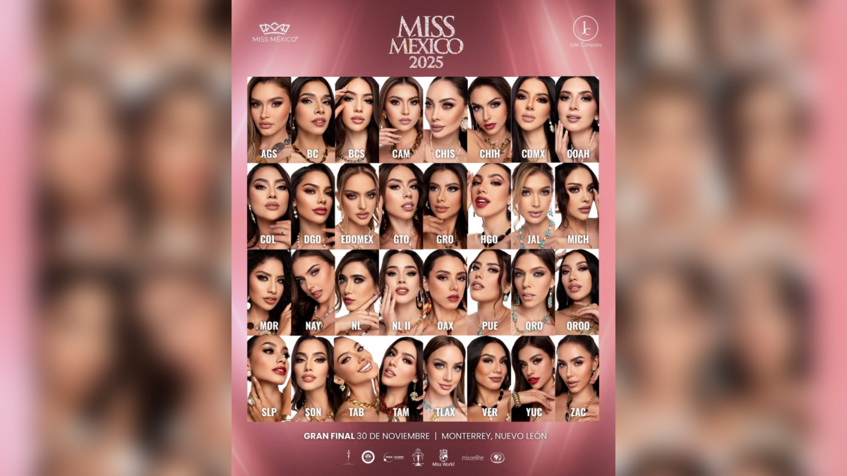 Miss Mexico 2025 will be crowned on November 30th, meet the candidates ...