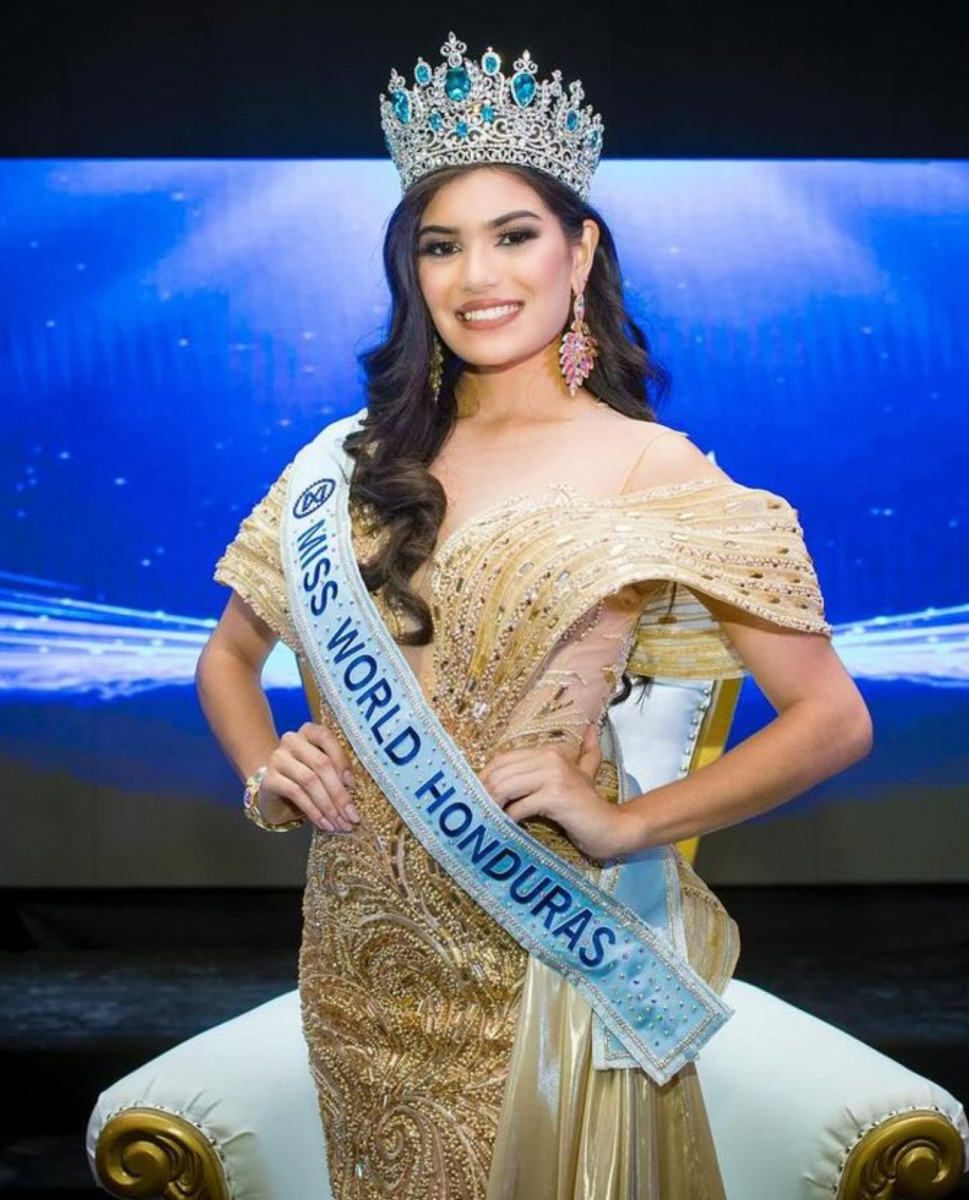 Miss World Honduras at the 72nd MWF - Miss World