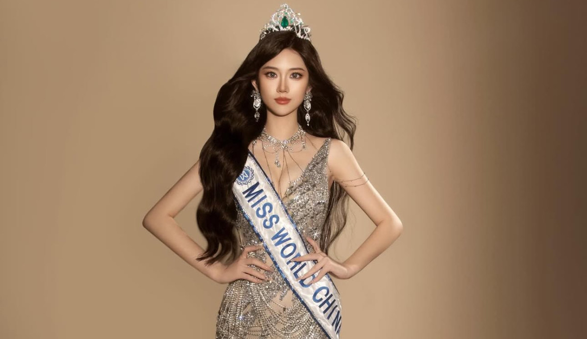 Miss World China for the 72nd Miss World Festival - Miss World