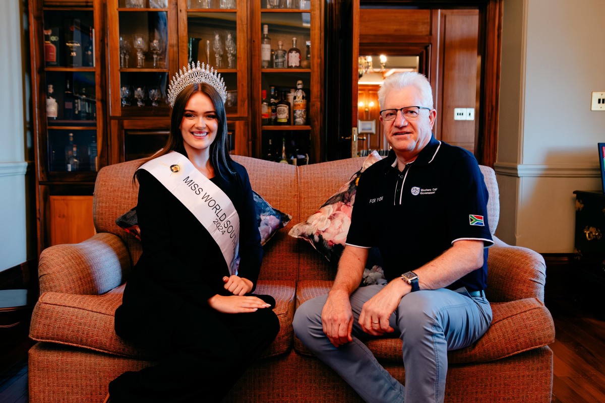 Miss World South Africa supports the Haven Night Shelter - Miss World