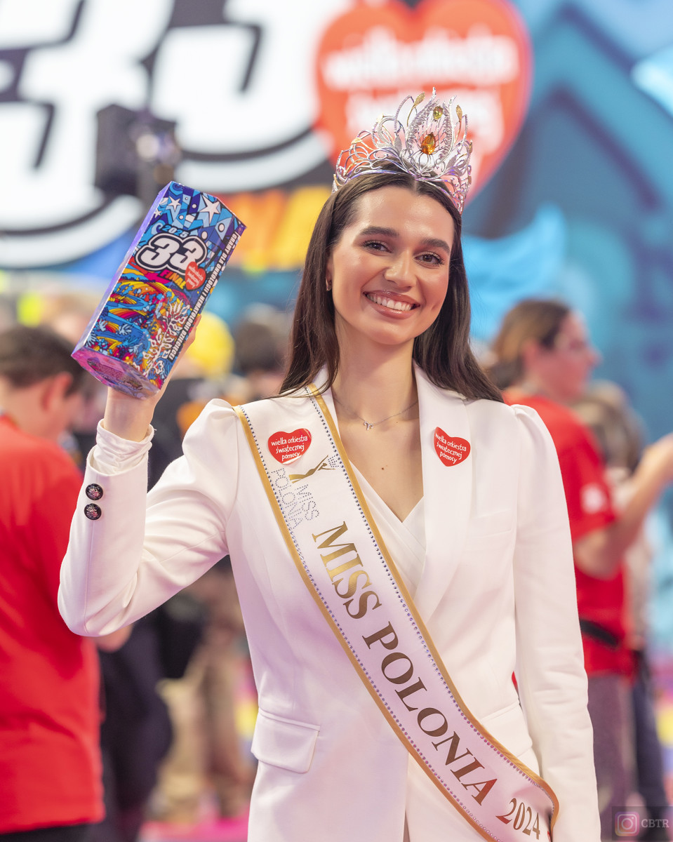Miss World Poland attends the 33rd Finale of The Great Orchestra of ...