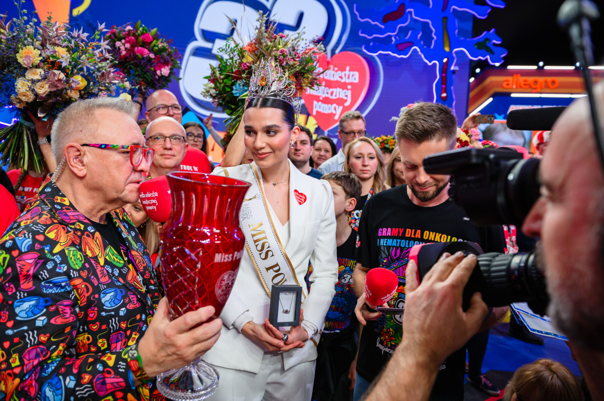 Miss World Poland attends the 33rd Finale of The Great Orchestra of ...