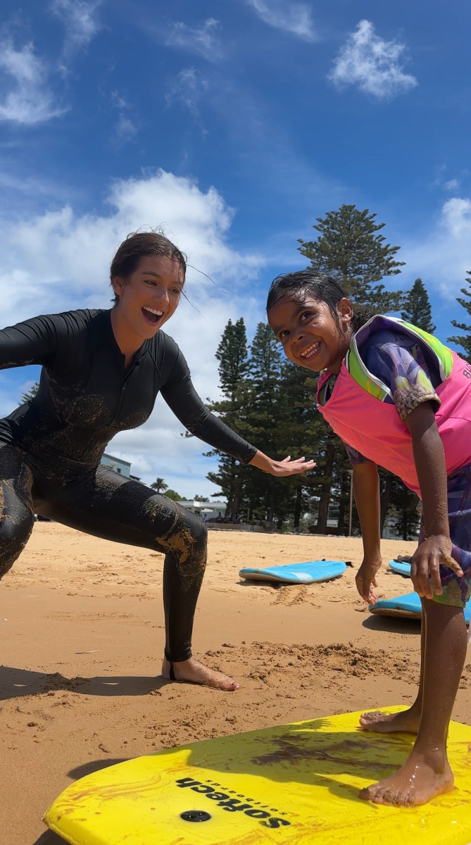 Miss World Australia’s continuing support to the Bush to Beach program ...