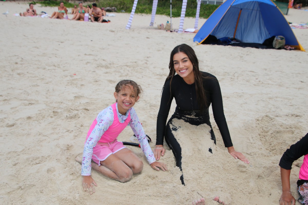 Miss World Australia’s continuing support to the Bush to Beach program ...