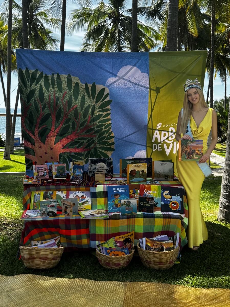 Miss World visits the “Let’s Play With Lula” project, in El Salvador ...