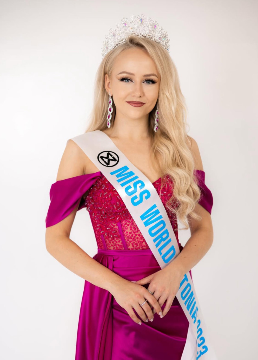 Miss World Estonia at the 72nd MWF - Miss World