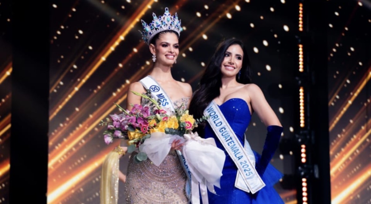 Naïda Estubier, a Volunteer Firefighter, Crowned Miss World Guatemala ...