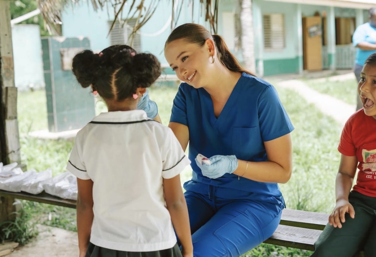 Miss World Belize Faith Edgar Continues Her Mission to Bring Healthy ...
