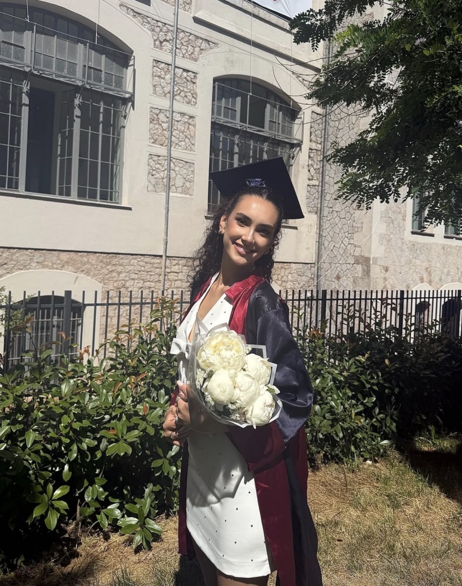 Graduation Marks a New Chapter for Miss World Türkiye Sila Saraydemir ...