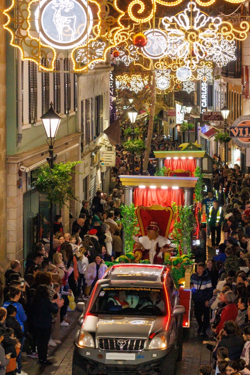 Miss World Gibraltar Takes Part in Traditional Three Kings Cavalcade ...